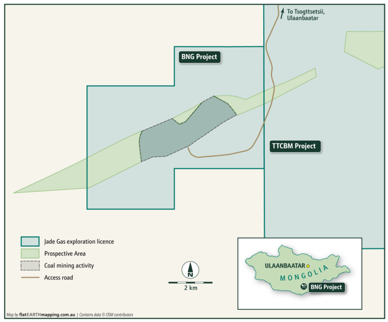 Mongolian Gas Project – Jade Gas Holdings Limited